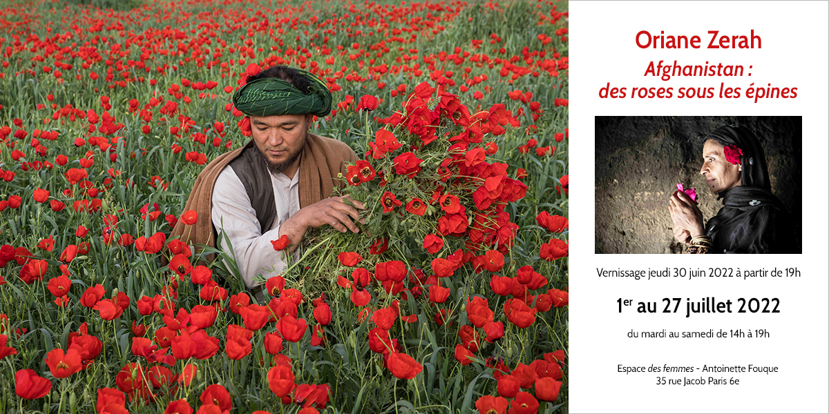 Oriane Zerah, Afghanistan : des roses sous les épines - Espace des femmes